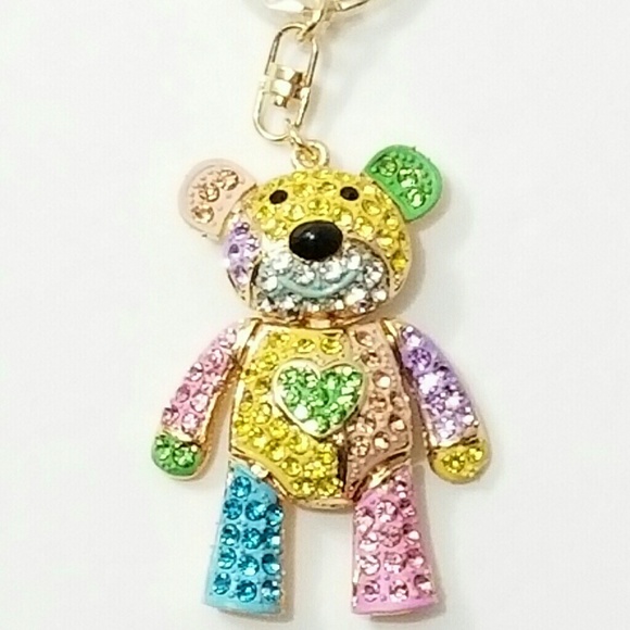 Boutique | Accessories | New Gorgeous Bling Bling Bear Movable Body ...